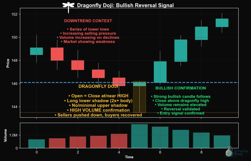 Dragonfly Doji Candlestick Pattern: Complete Trading Guide - MBA Kit